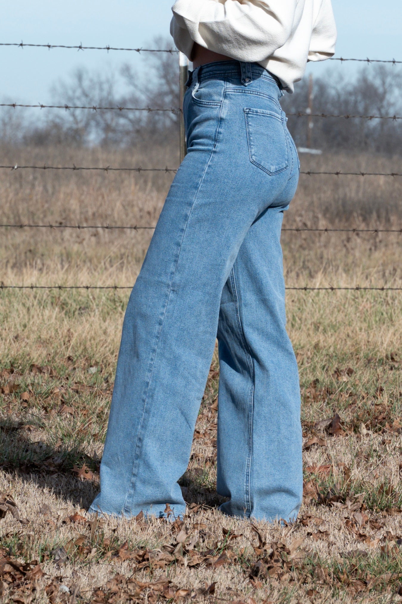 Laiken Wide Leg Jeans – Lunabelle West
